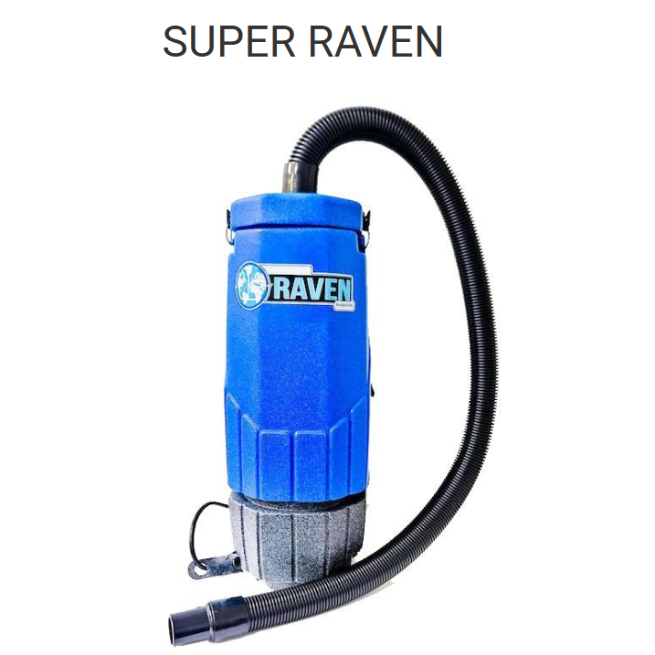 Sandia Raven 6-Quart Backpack Vacuum – Payless Janitorial